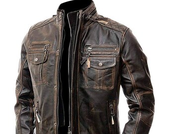 Lewis Leather Jacket | Etsy