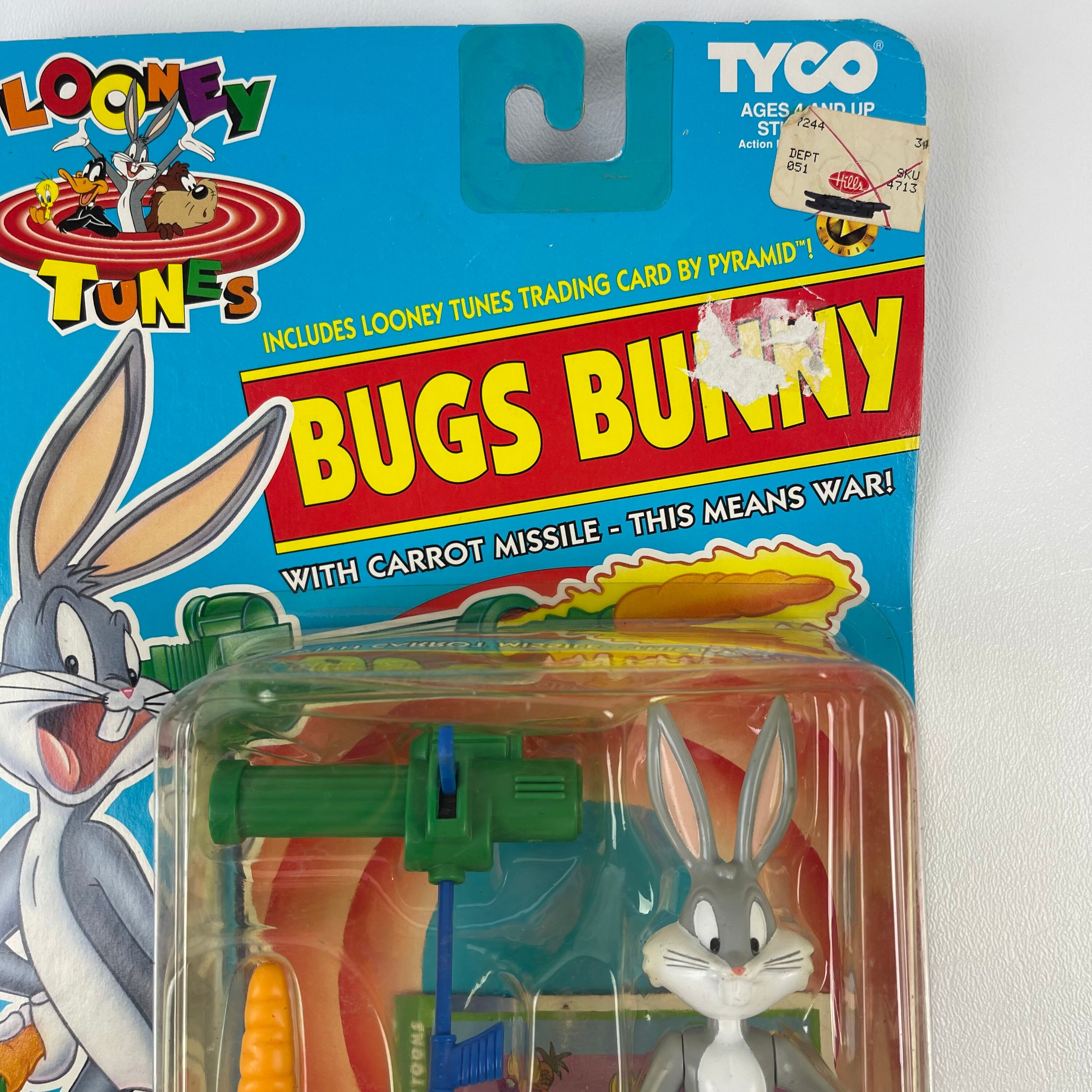 Vintage Tyco Looney Tunes Bugs Bunny Action Figure With Carrot - Etsy