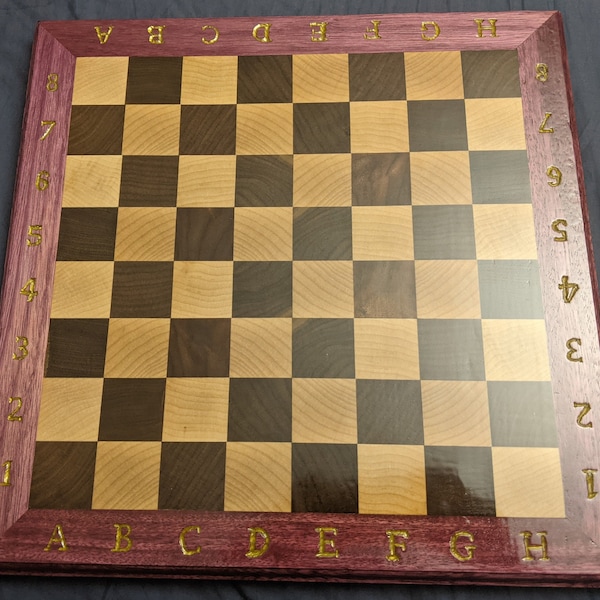 Engraved Chess Board - Etsy