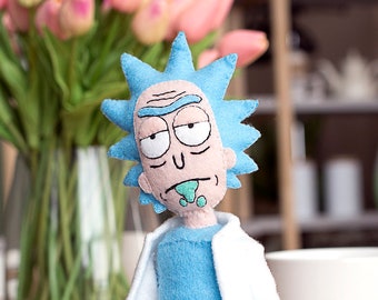 Rick and Morty Plush | Etsy