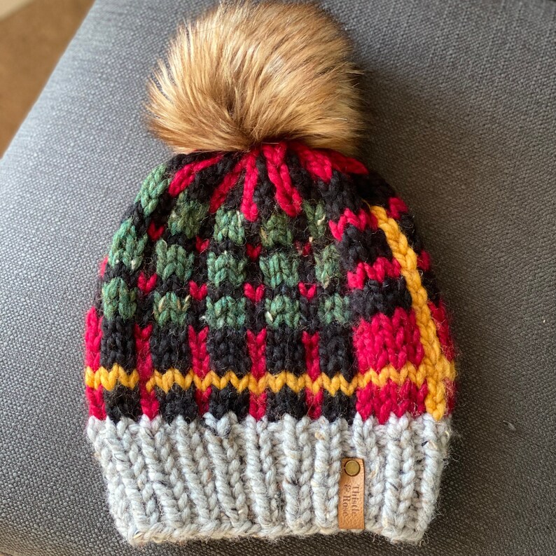 Cameron Toque Knitting Pattern - Etsy