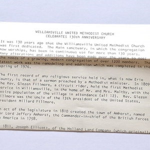 United States Methodist Church First Day Issue Commemorative Stamp ...