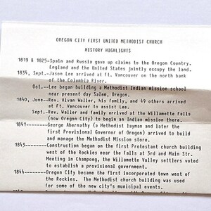 United States Methodist Church First Day Issue Commemorative Stamp ...