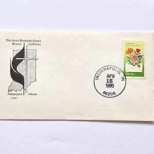 United States Methodist Church First Day Issue Commemorative Stamp ...