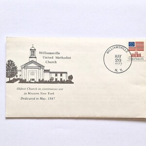 United States Methodist Church First Day Issue Commemorative Stamp ...