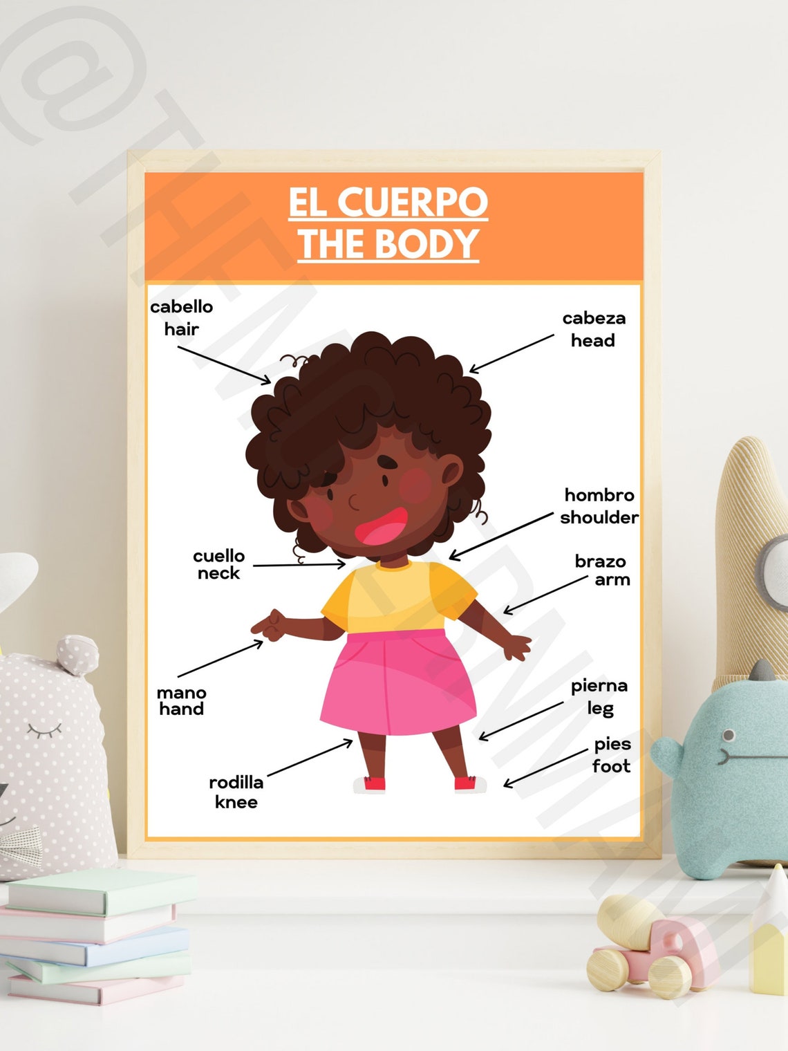 Educational Bilingual Poster Printables English and Spanish - Etsy