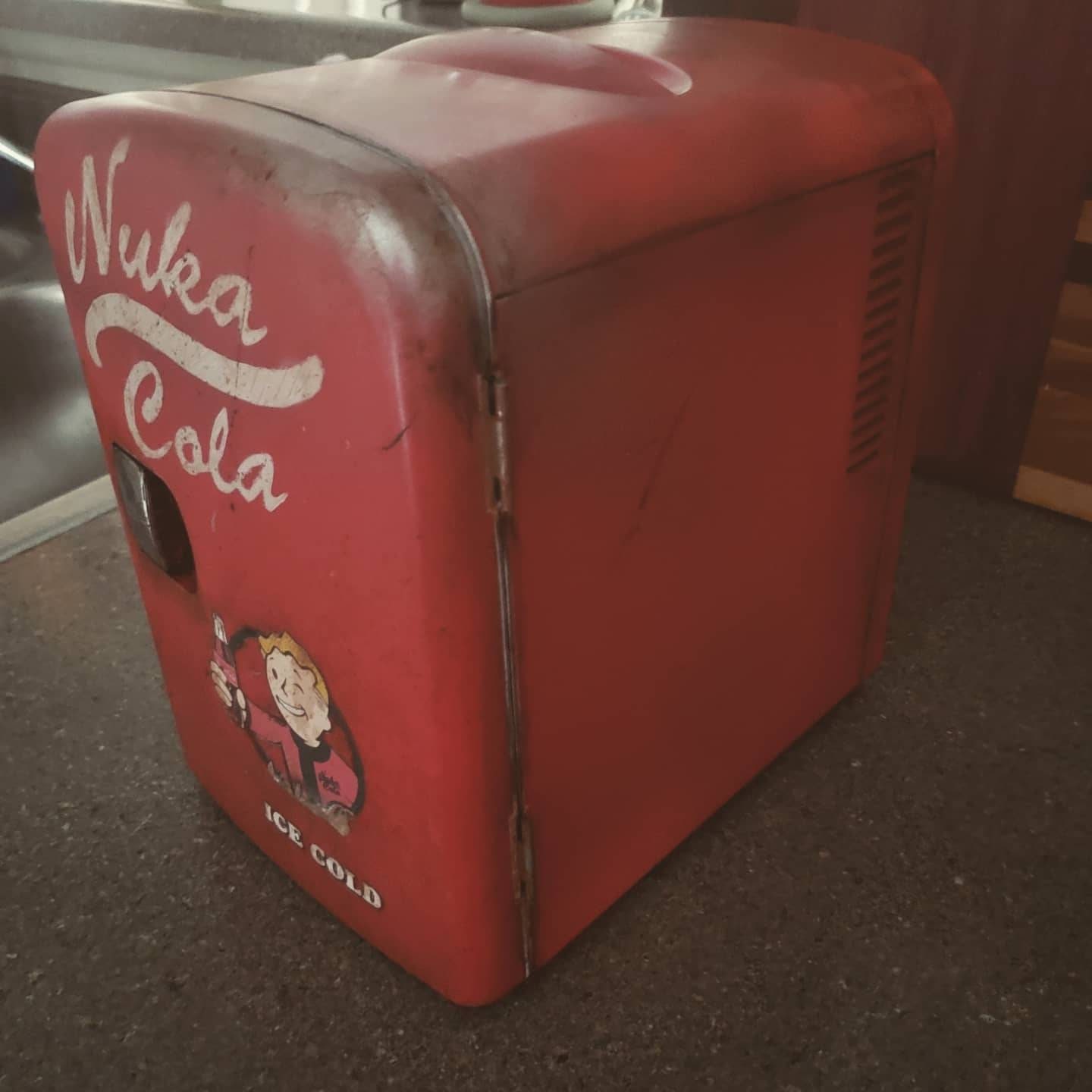 Nuka Cola Mini Fridge Custom Painted - Etsy