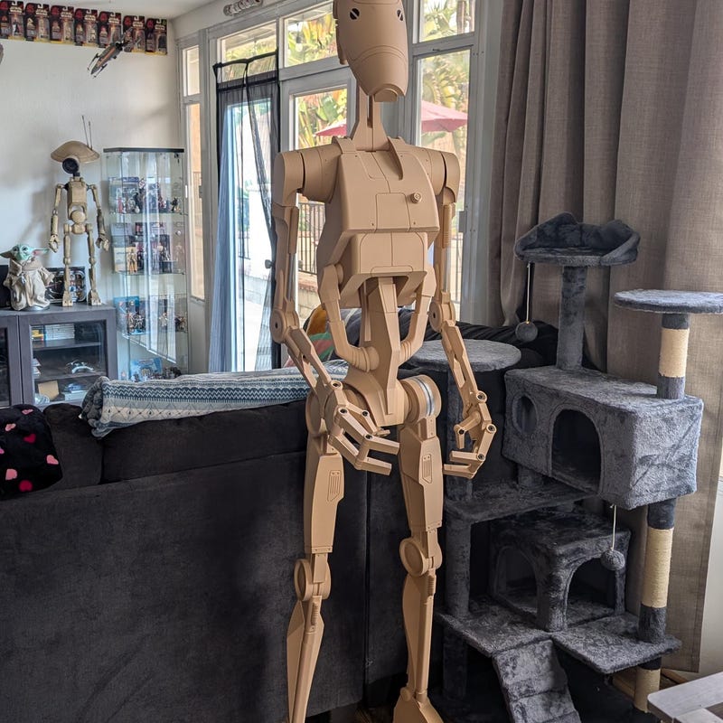Life Size Battle Droid - Etsy