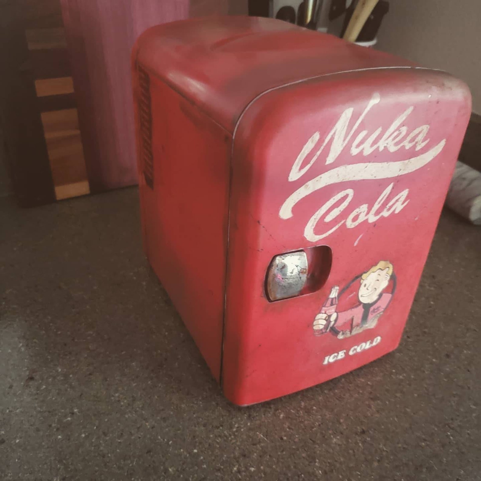 Nuka Cola Mini Fridge Custom Painted - Etsy