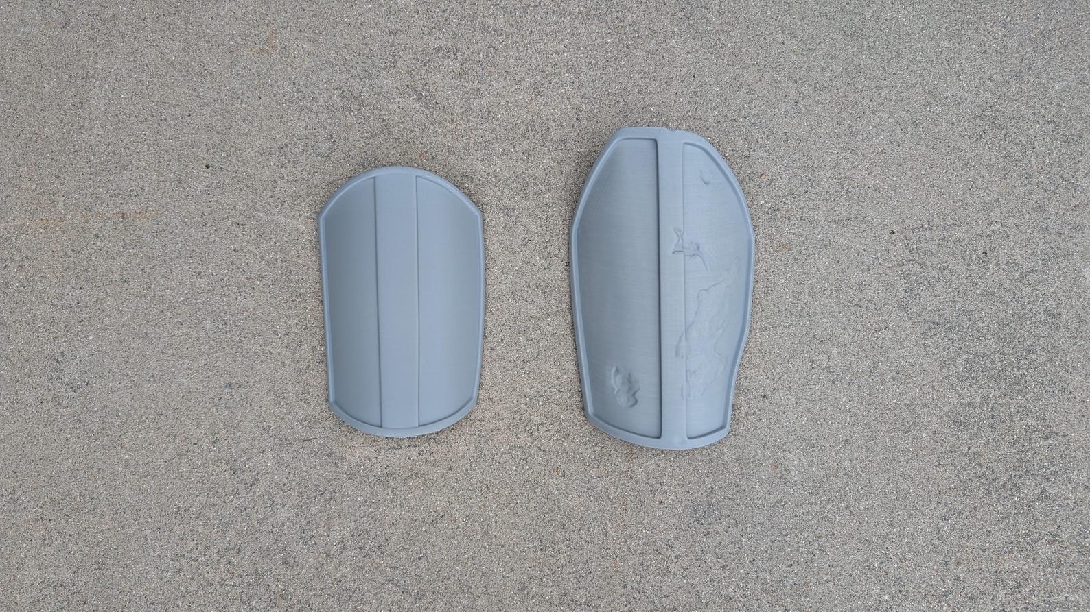 Mandalorian Beskar Thigh Armor Kit - Etsy