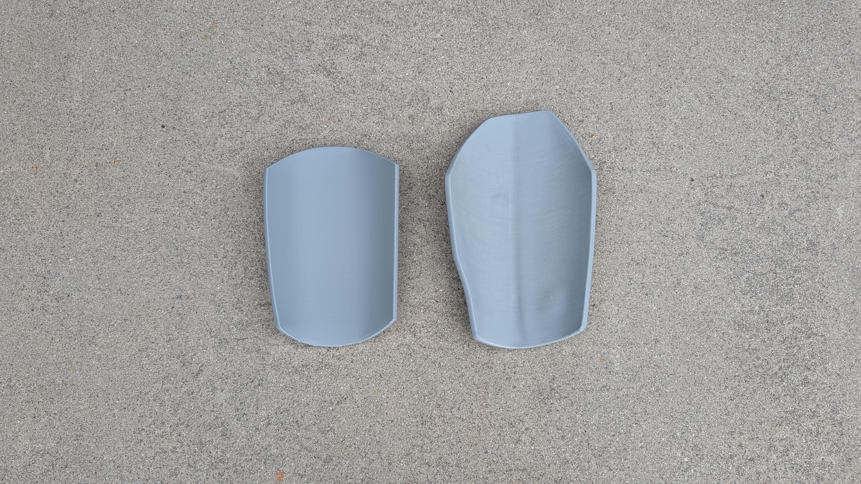 Mandalorian Beskar Thigh Armor Kit - Etsy