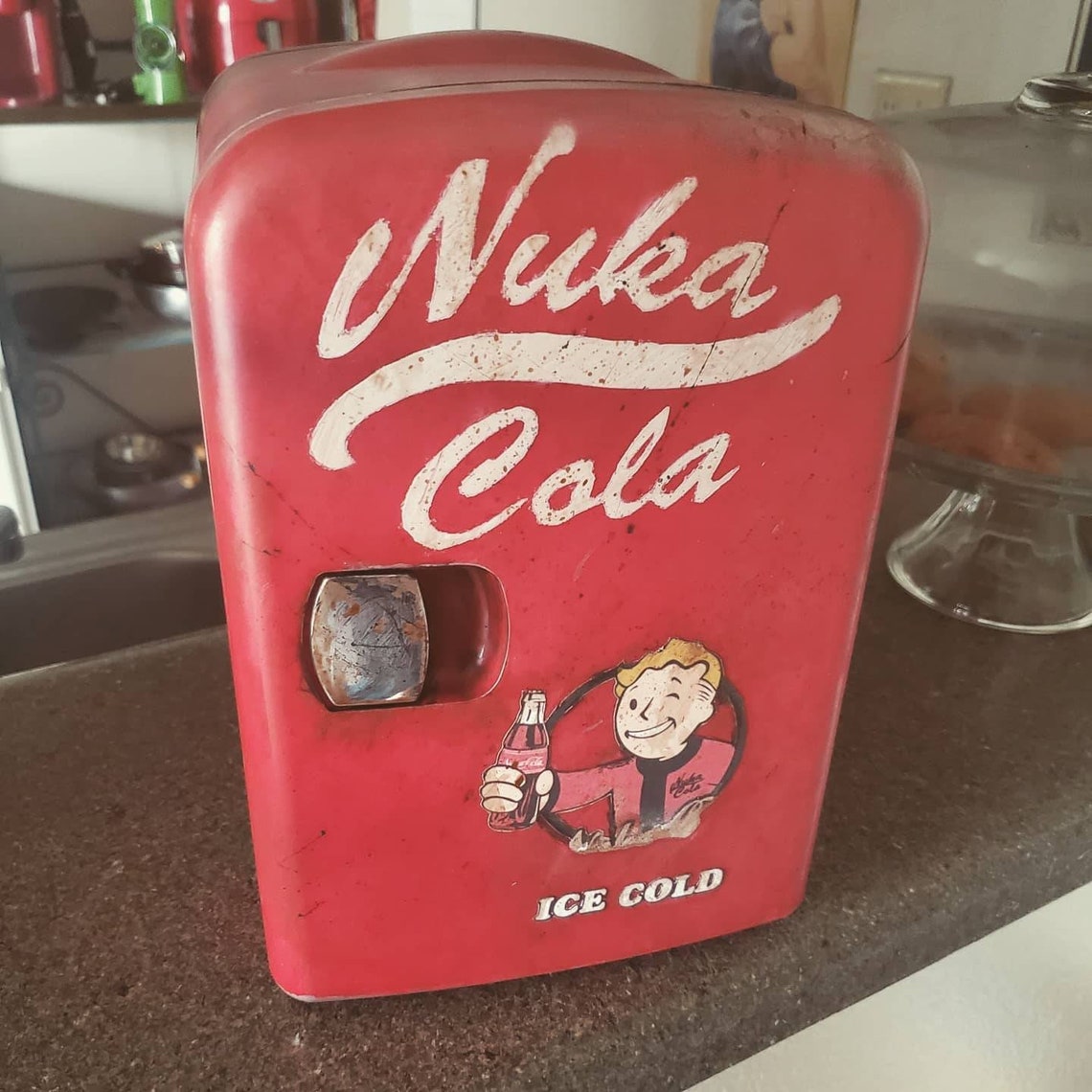 Nuka Cola Mini Fridge Custom Painted - Etsy