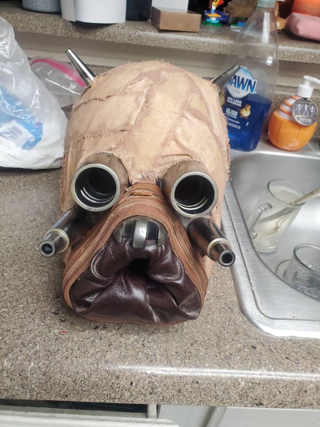 Tusken Raider/sand People Helmet Kit Wearble Prop - Etsy