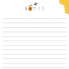 Fall Leaves Notepad, Autumn Leaves 5.5 X 8.5 Printable Notepad Design ...