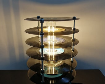 Vinyl record lamp | Etsy