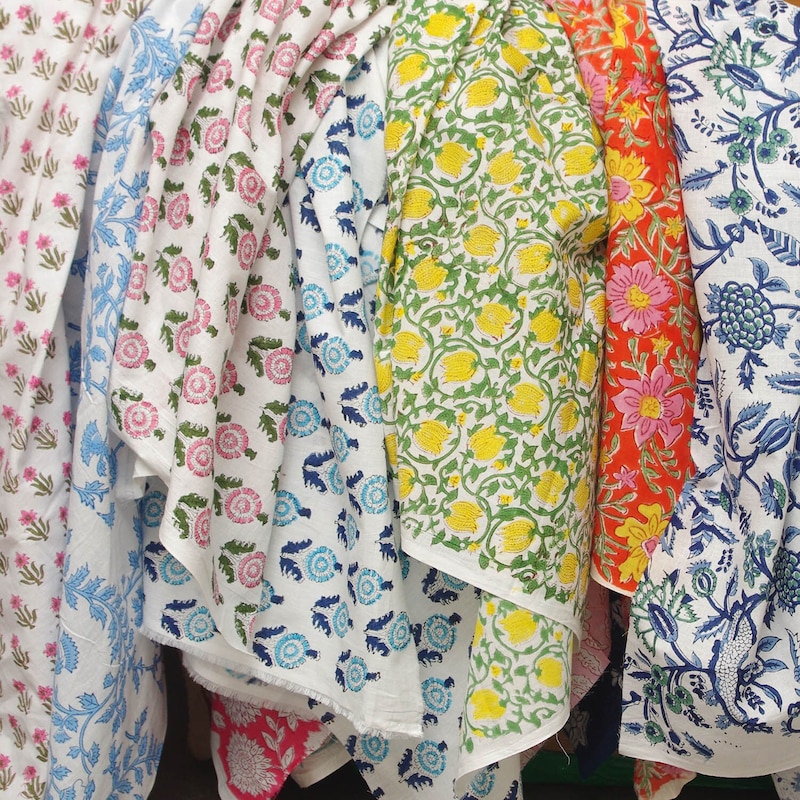 Indian Cotton Fabric - Etsy