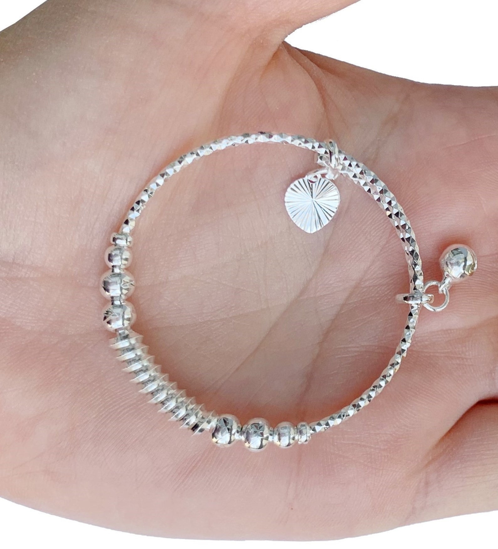 Silver Plated Baby Bracelet Baby Bracelet Silver Plated - Etsy