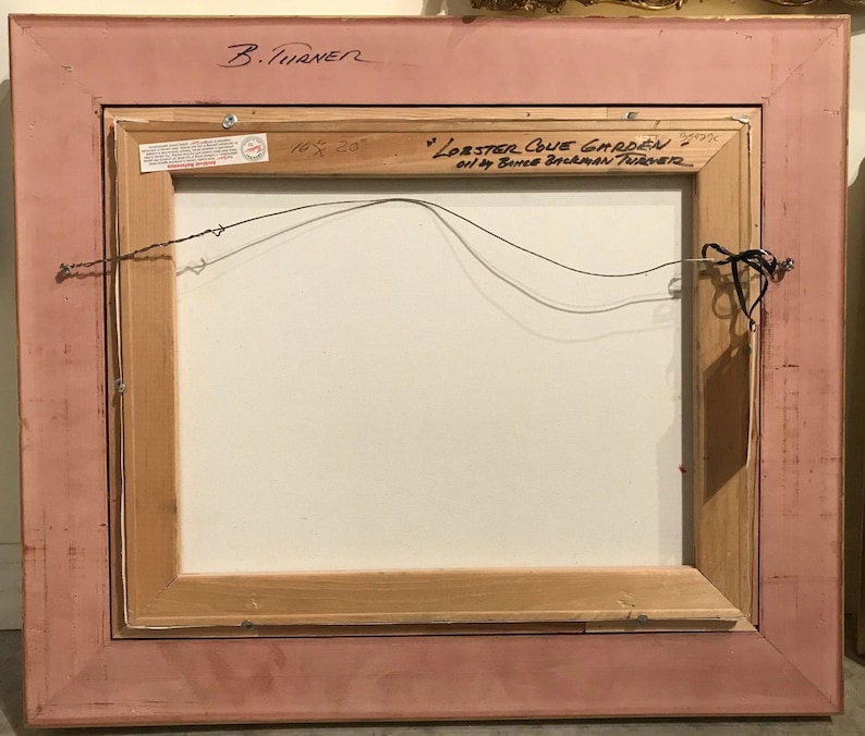 Bruce Backman Turner Coastal Landscape Oil Painting, Lobster Cove ...