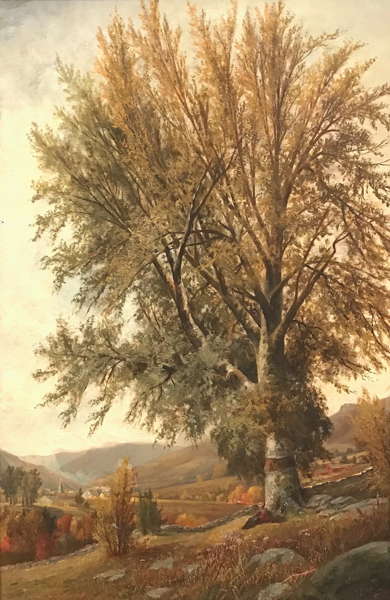 William Henry (harry) Hilliard Landscape Oil Painting, the Lady of the ...