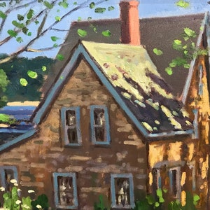 Bruce Backman Turner Coastal Landscape Oil Painting Lobster | Etsy