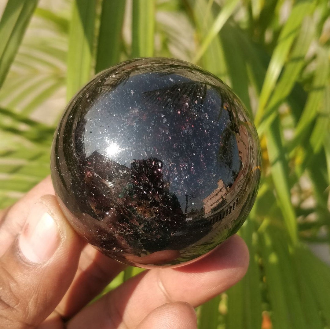 Garnet Sphere, 2.10 Inch, Almandine Sphere, Garnet Sphere, Genuine ...