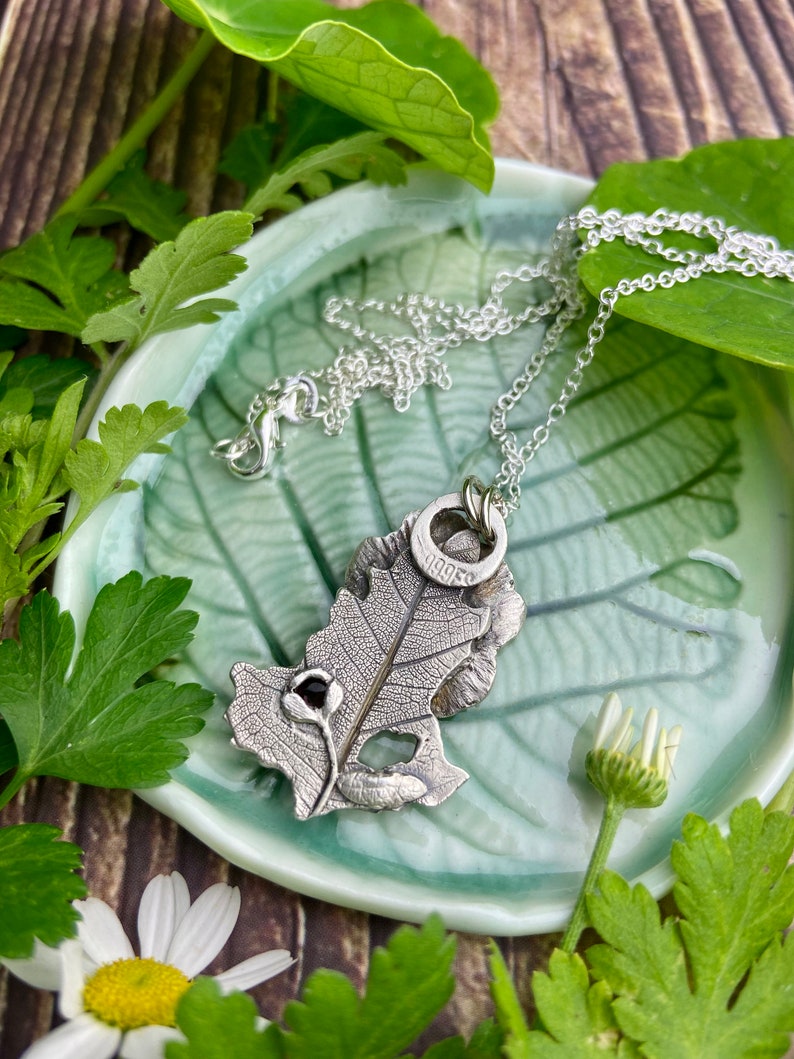 Fine Silver Poppy Pendant, Silver Flower Necklace, Nature Gift for Her ...