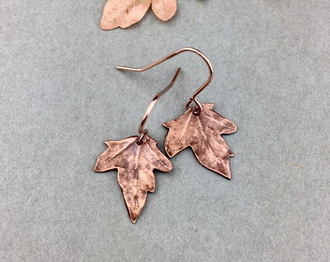 Nature Inspired handmade silver and copper by BloominWildJewellery