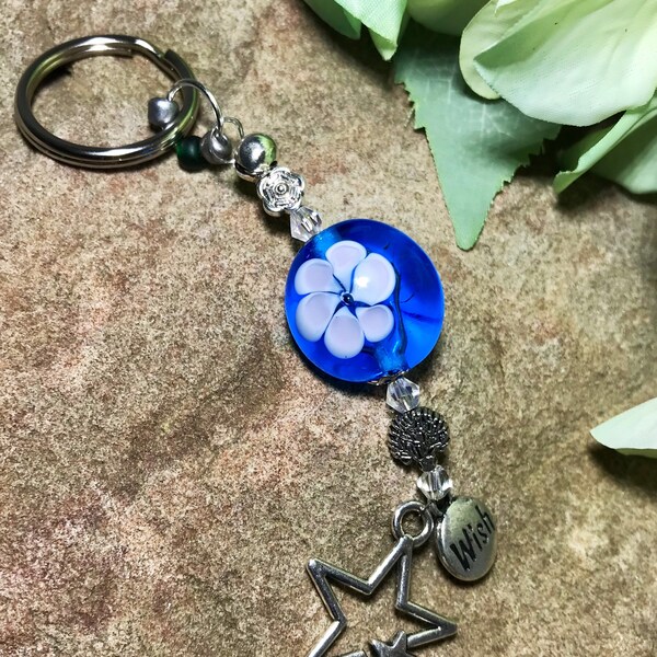 Wish Tree Keychain - Etsy