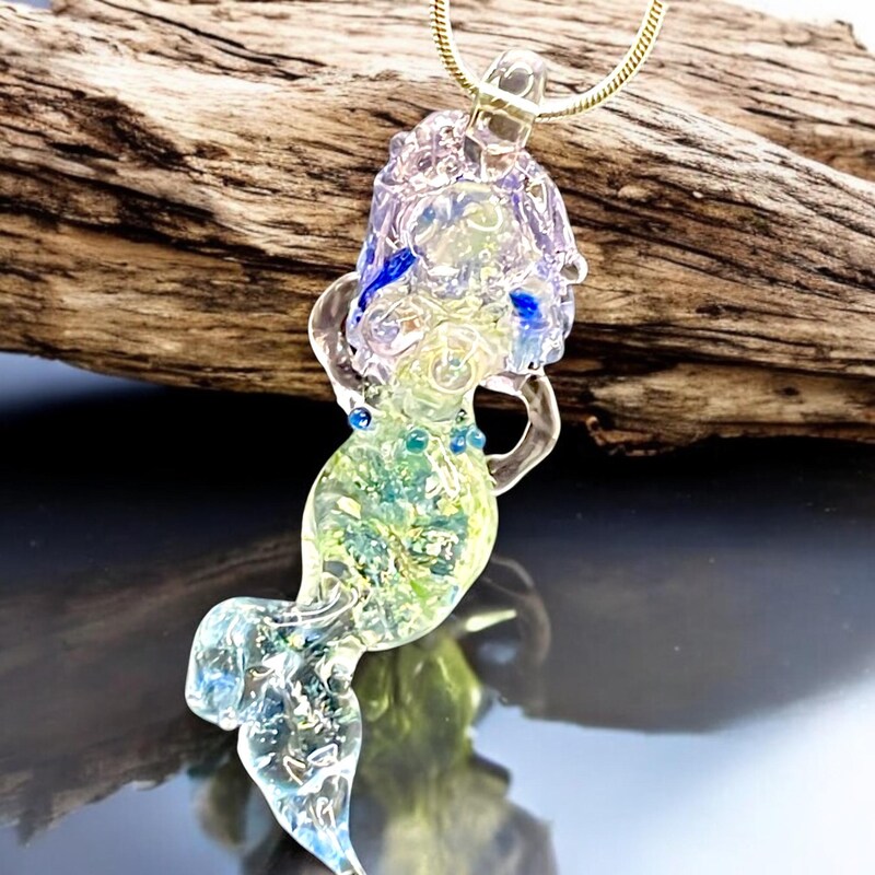 Mermaid Pendant - Etsy