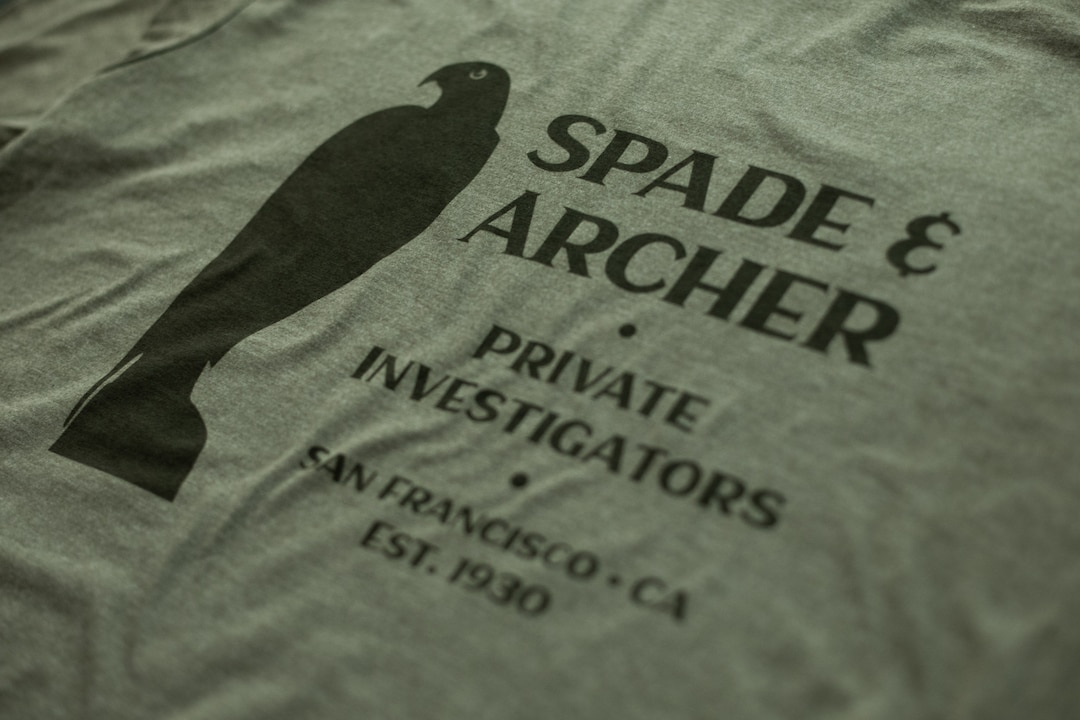 Spade & Archer T-shirt - "maltese Falcon" Detectives Sam Spade, Miles ...