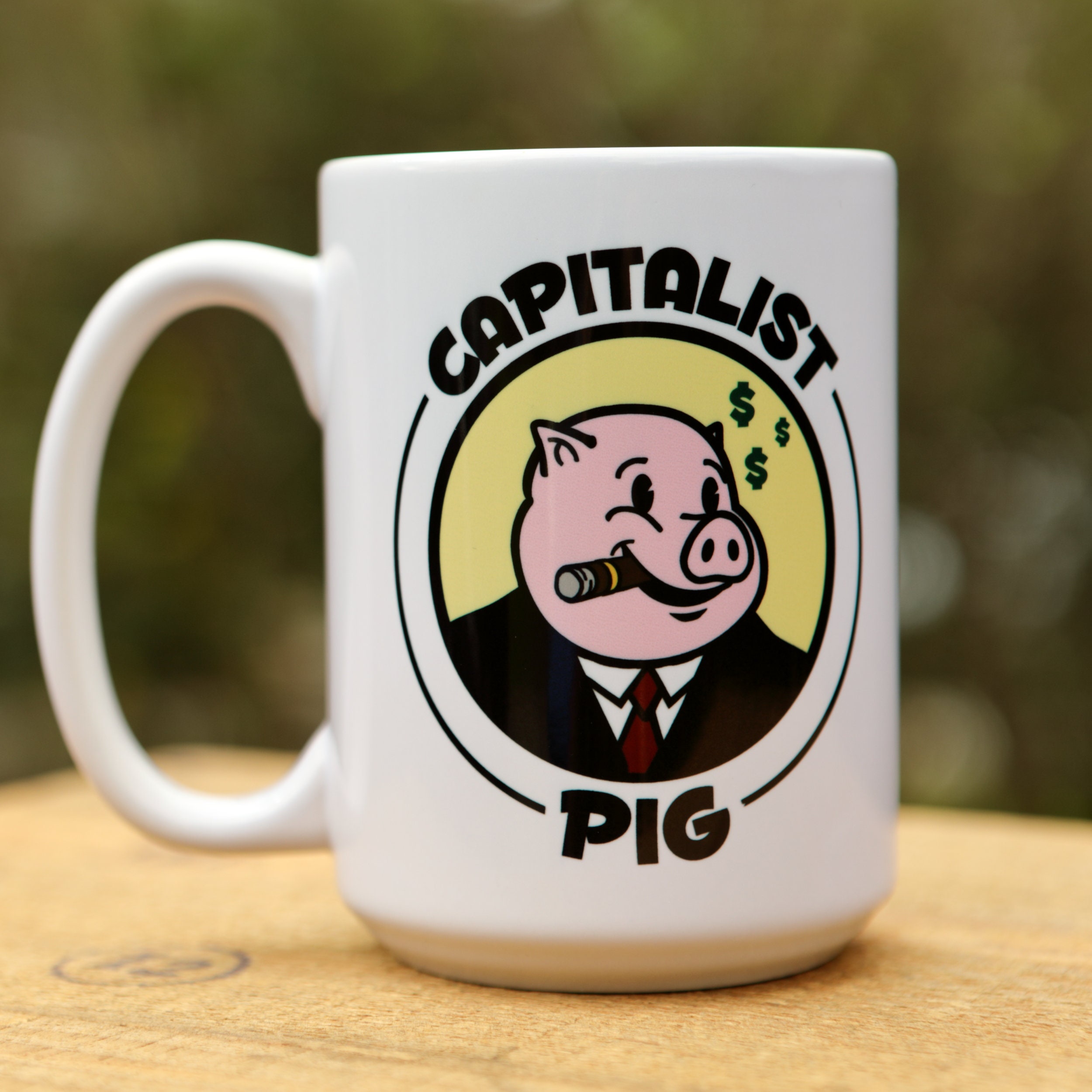 Capitalist Pig Coffee Mug - Etsy