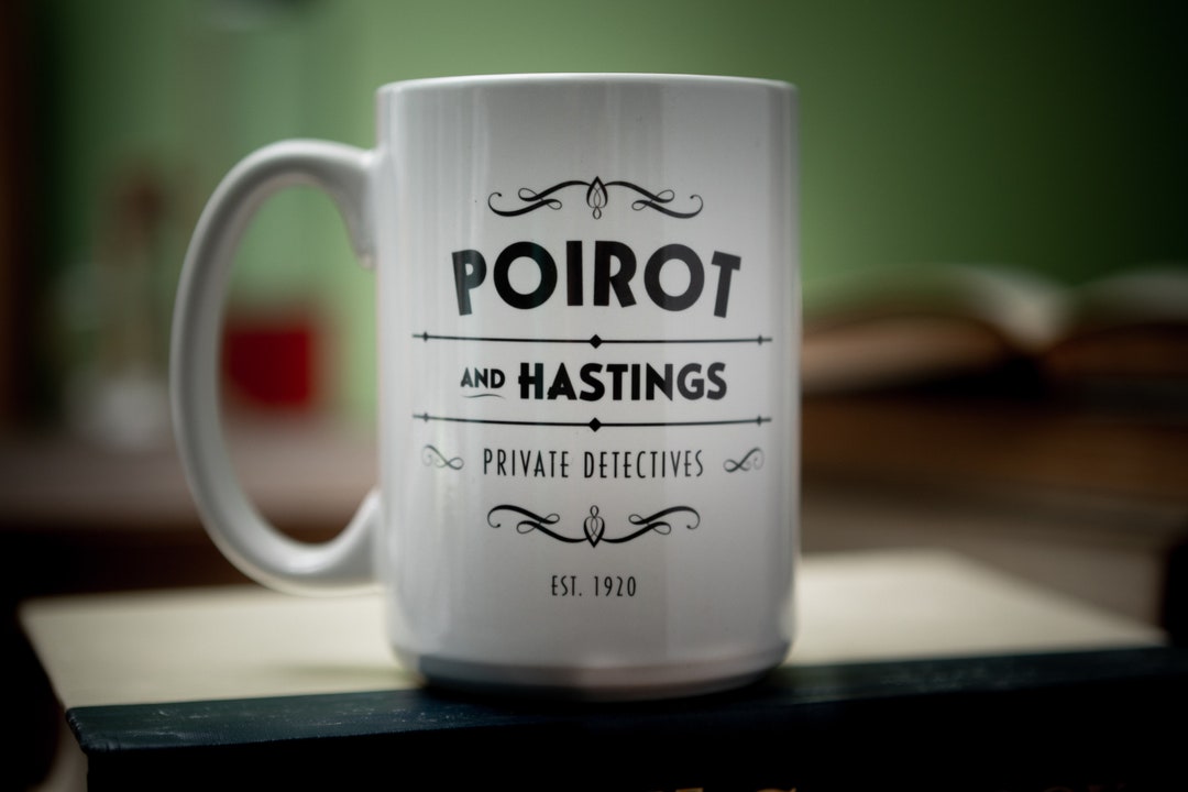 Poirot & Hastings Mug - Etsy