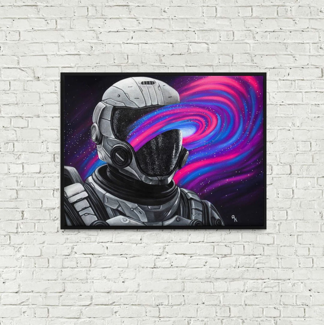 Milk Man Astronaut Print - Etsy