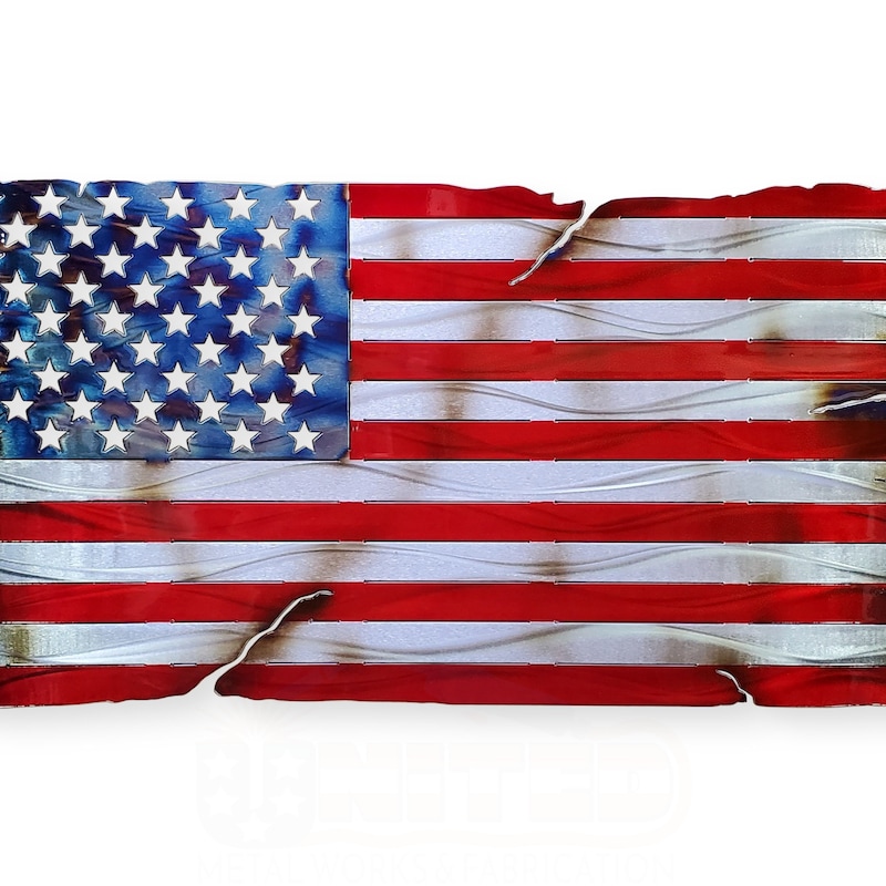 Metal American Flag - Etsy