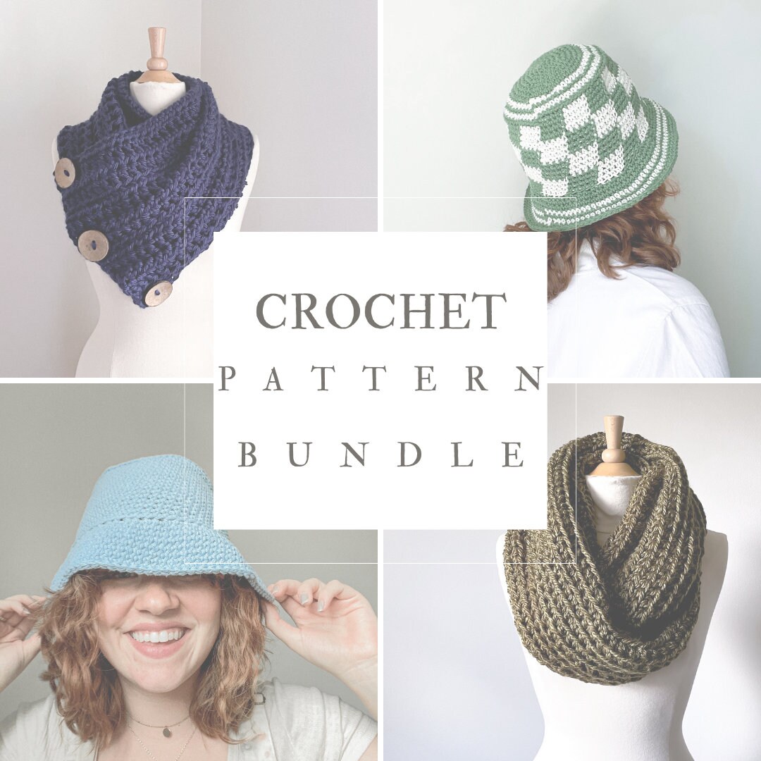 CROCHET PATTERN PDF Bundle // Easy Pattern Collection // Instant ...