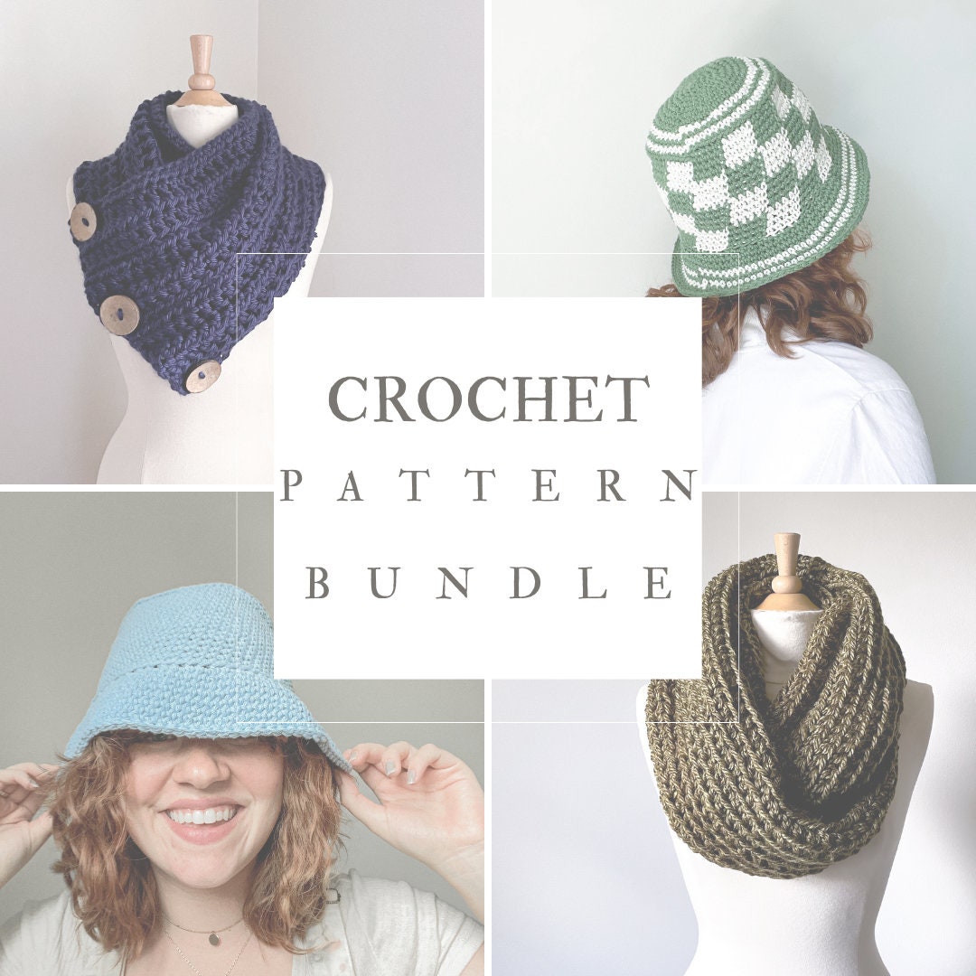 CROCHET PATTERN PDF Bundle // Easy Pattern Collection // - Etsy