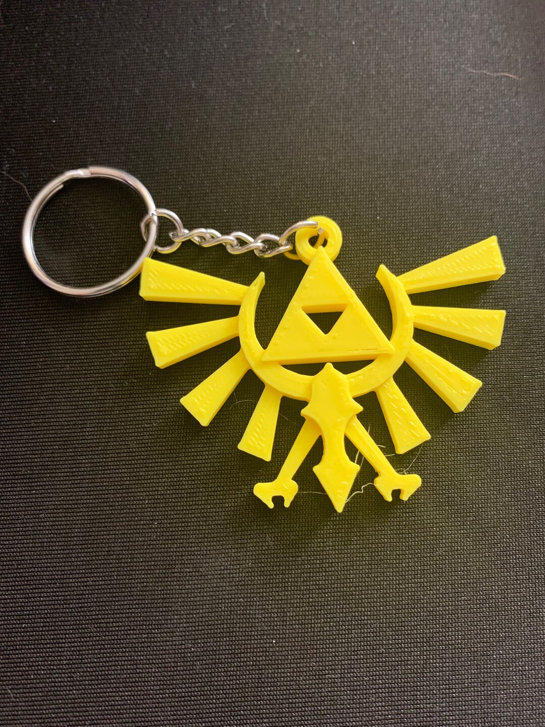 Hyrule Emblem Keychain - Etsy
