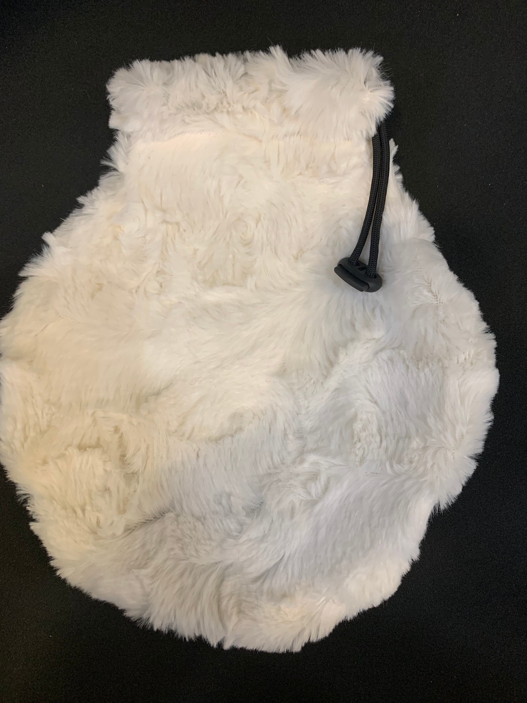 White Fur Dice Bag - Etsy