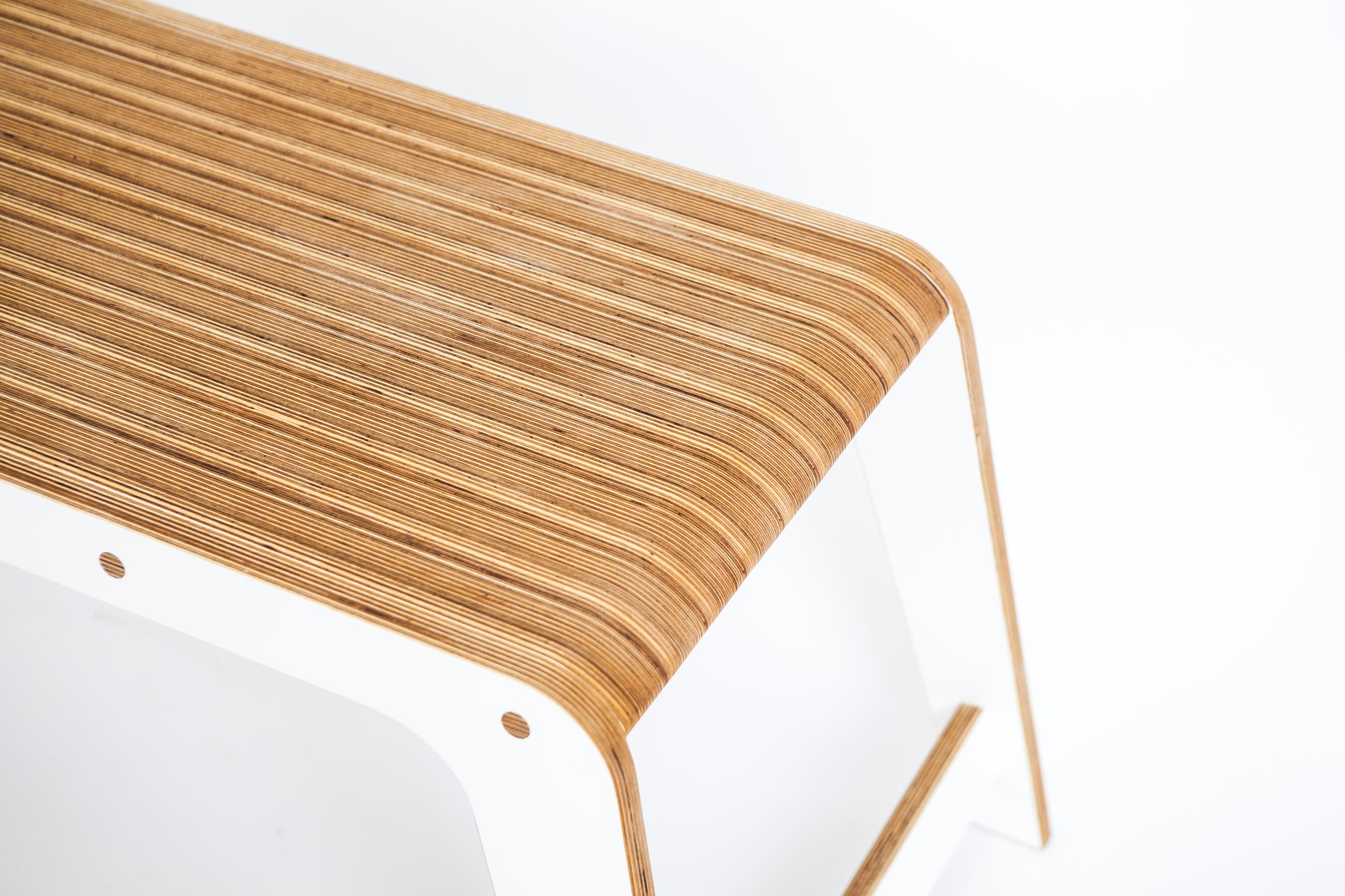 Modern plywood benchCoffee Table Scandinavian design | Etsy