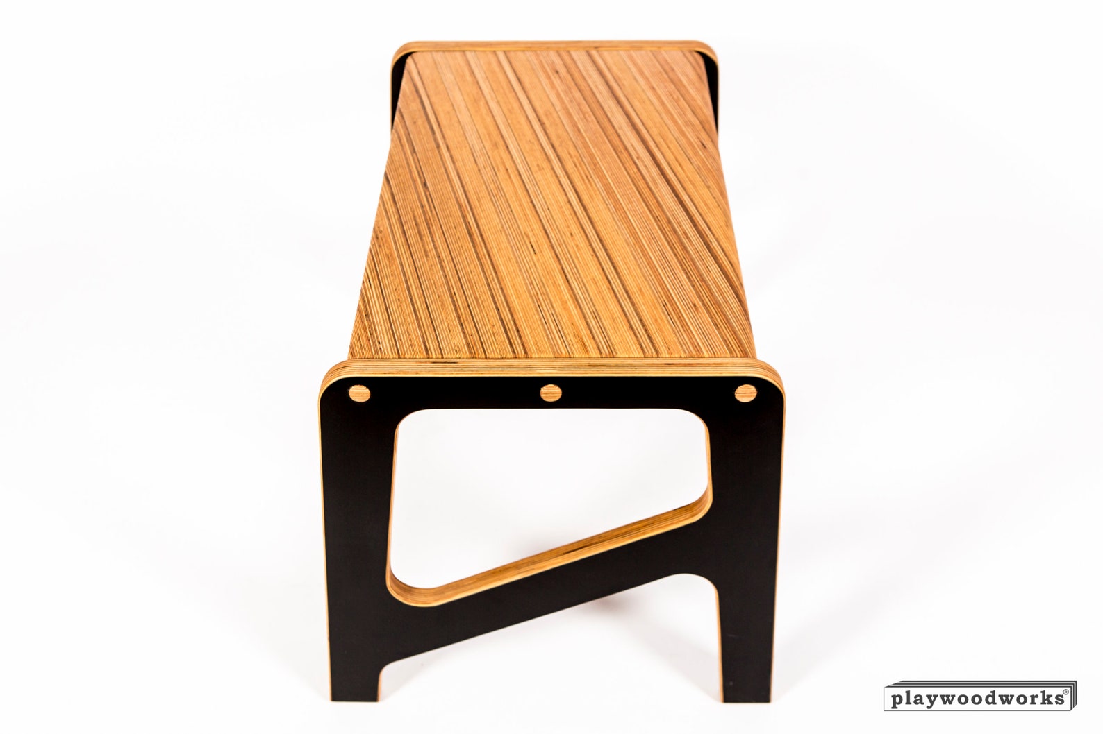 Coffee Table 50cm High Made of Black Laminated Birch Plywood - Etsy UK