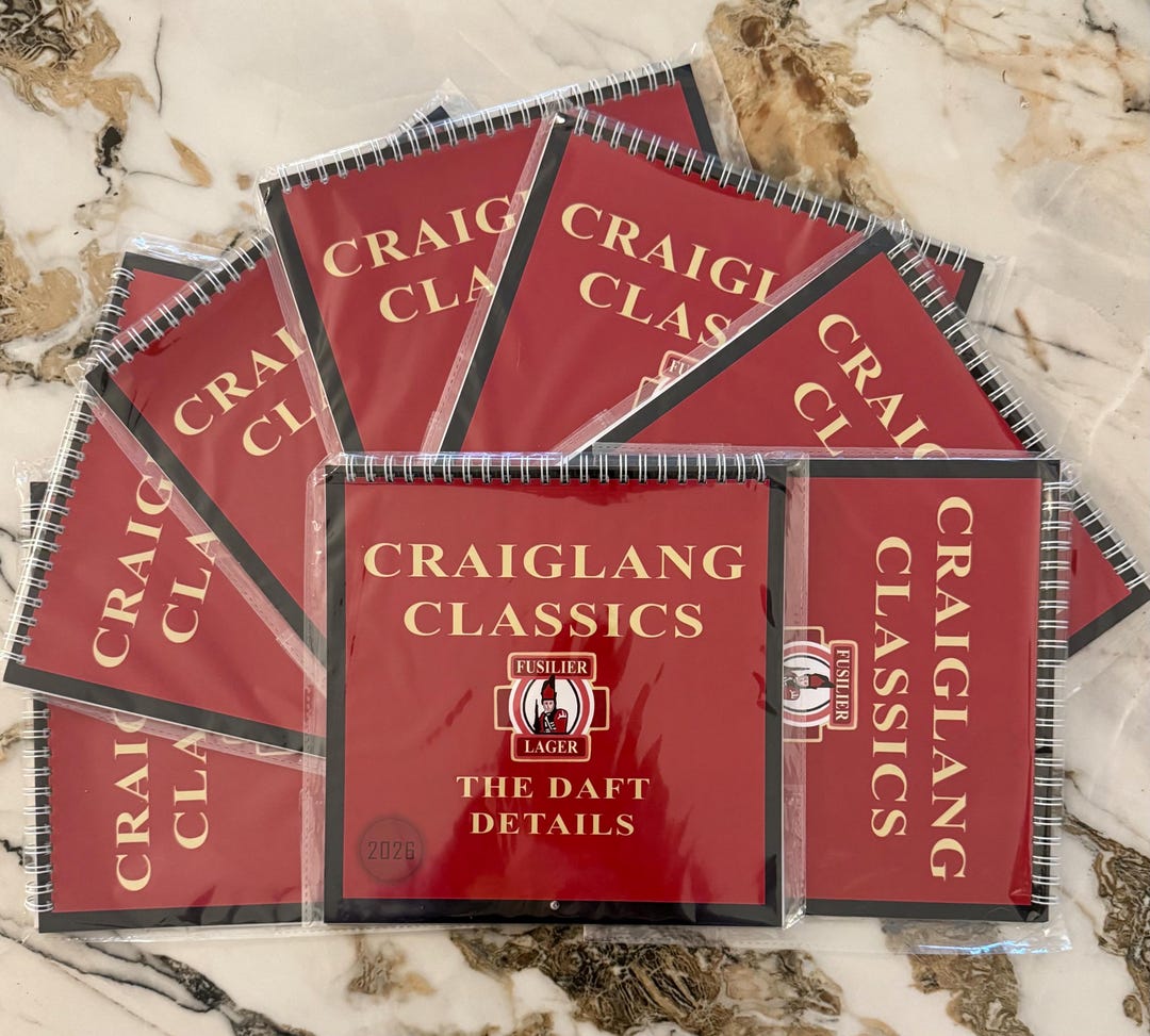 CRAIGLANG CLASSICS 2026 Calendar – Still Game Inspired | Scottish ...