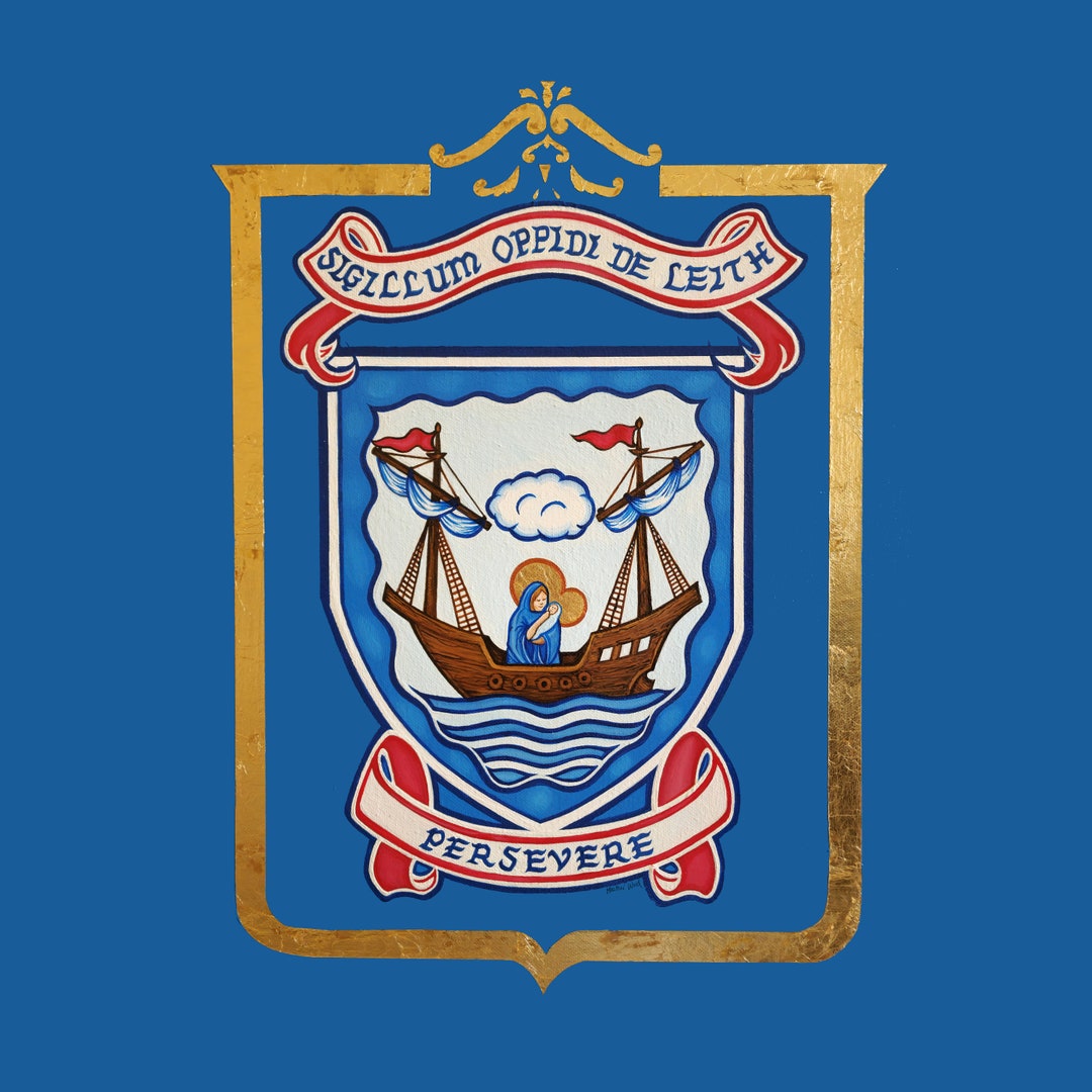 Persevere by Heather Wood/ Leith Coat of Arms/ Edinburgh/ Heather Wood ...