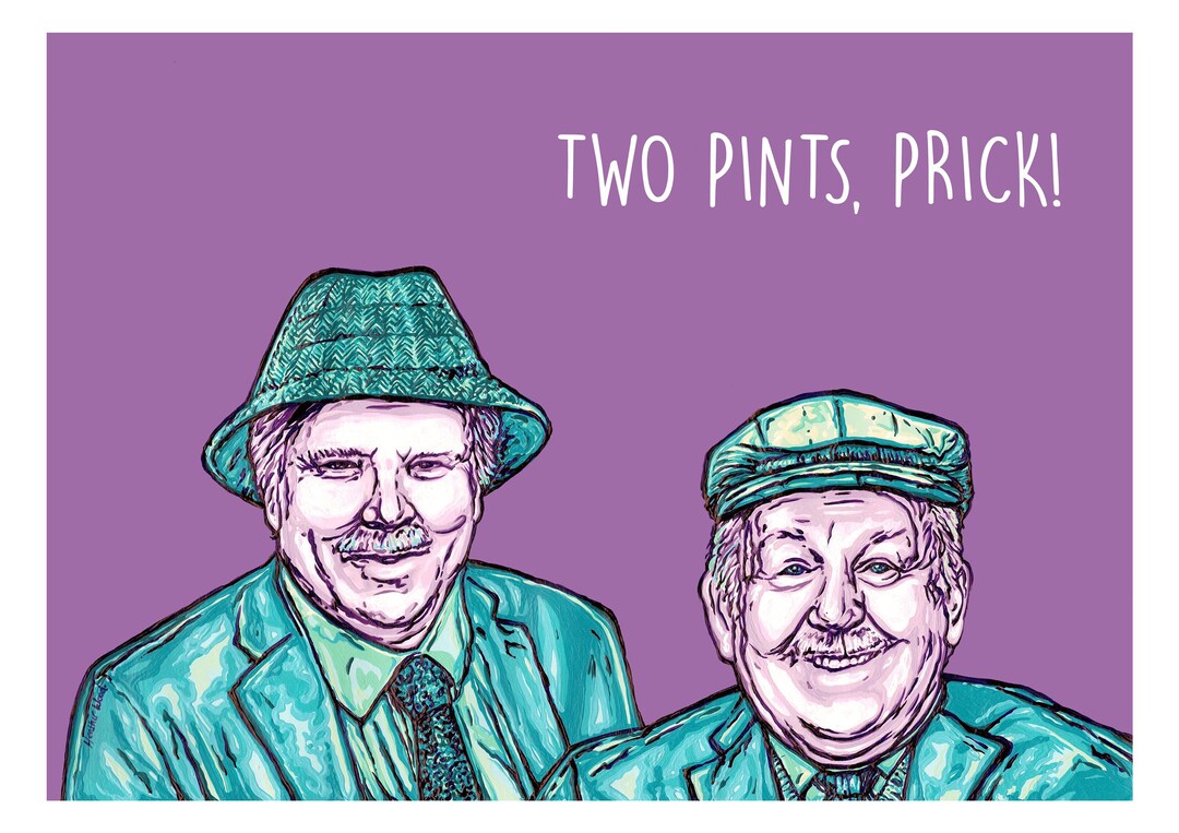 Jack & Victor Still Game Pop Art Print – Scottish Comedy Wall Art by ...