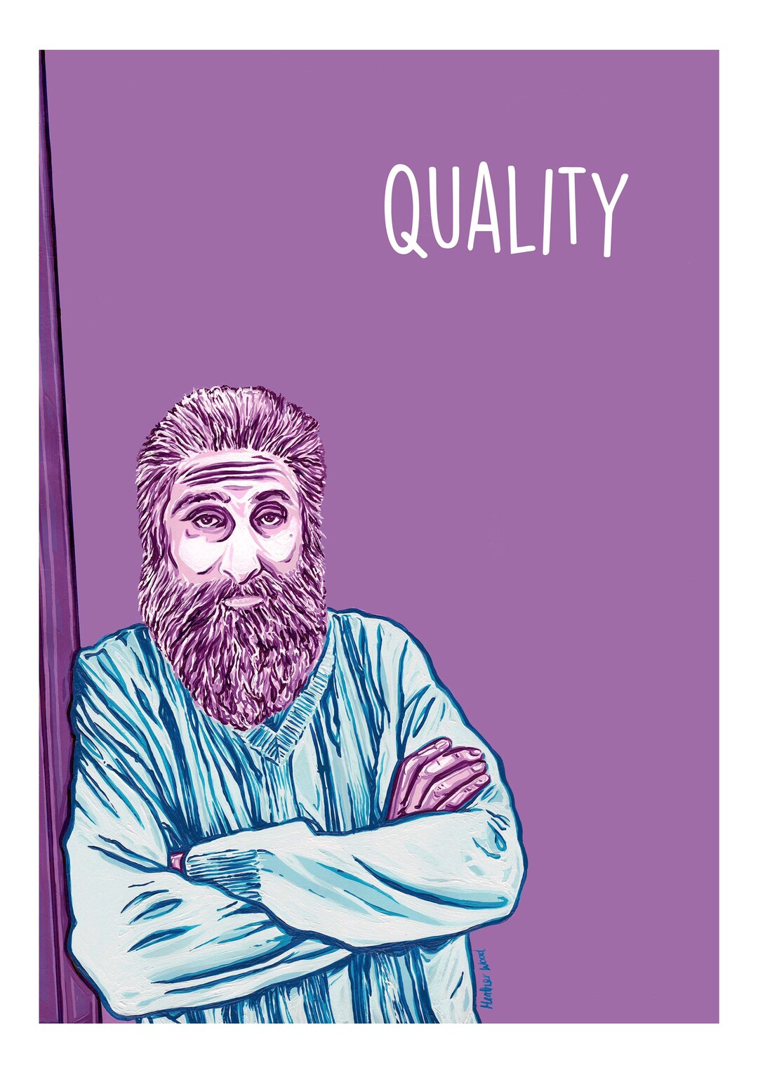 Navid Harrid/ Heather Wood/ Still Game/ Scottish Comedy/ - Etsy