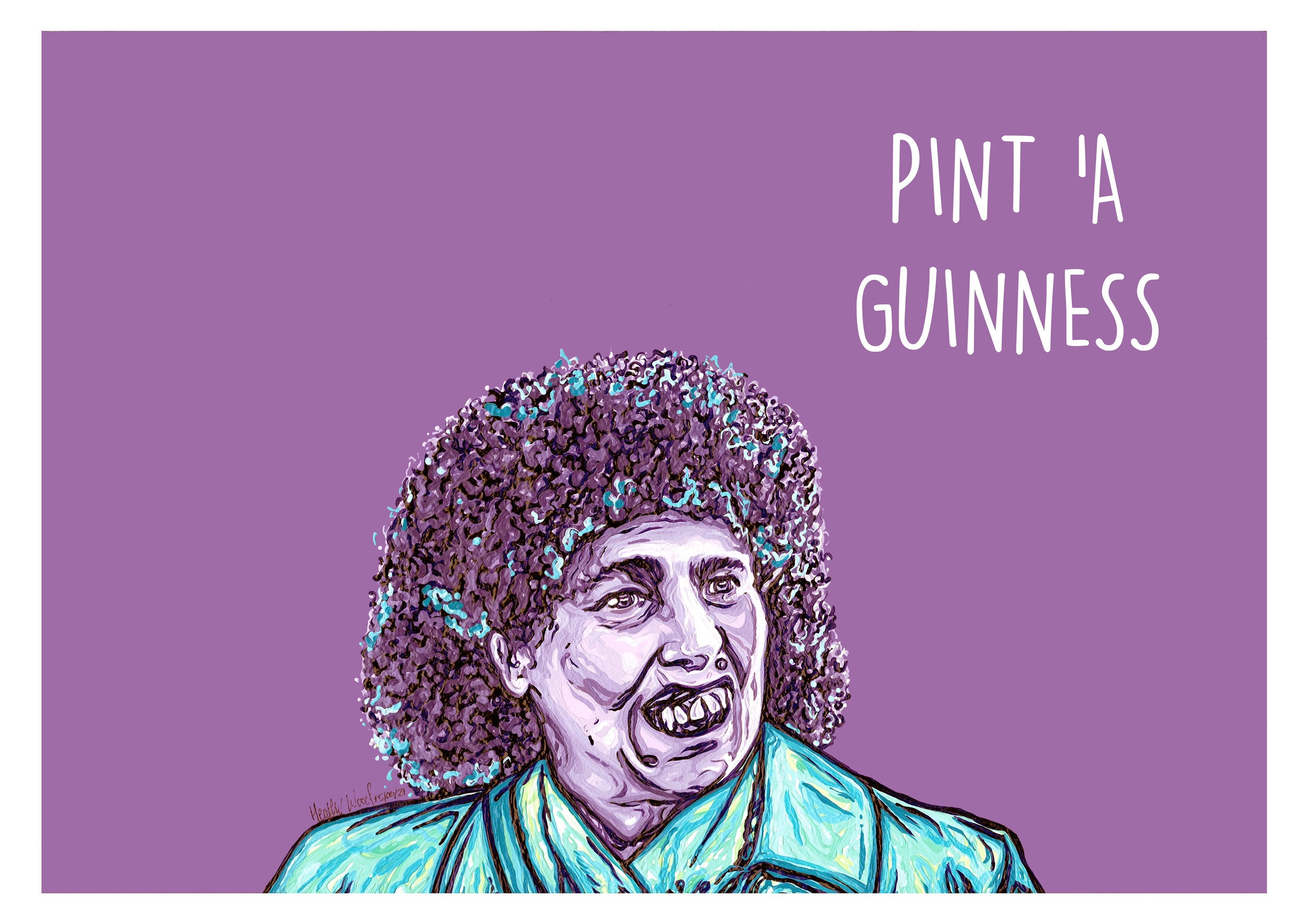Edith/ Print/ Still Game/ Fan/ Pop Art/ Original Artwork/ - Etsy