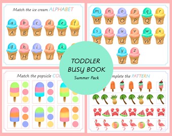 Summer Busy Book - Etsy