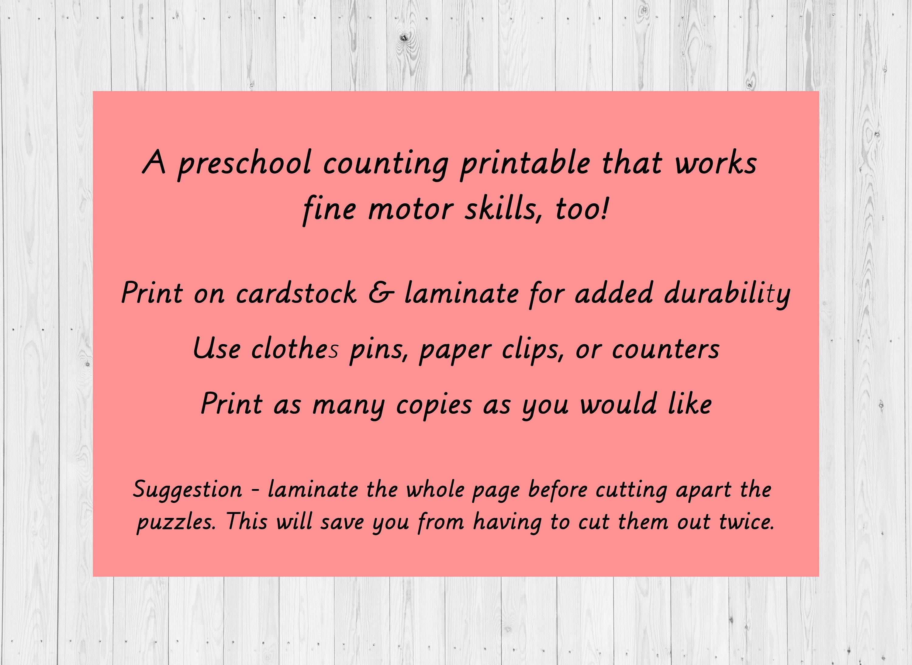 Summer Numbers 1-10 Count and Clip Flash Cards, Learn to Count Activity ...