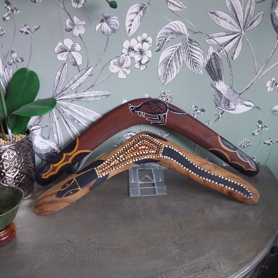 Aboriginal Boomerangs Vintage Bill Onus Wiradjuri Etsy