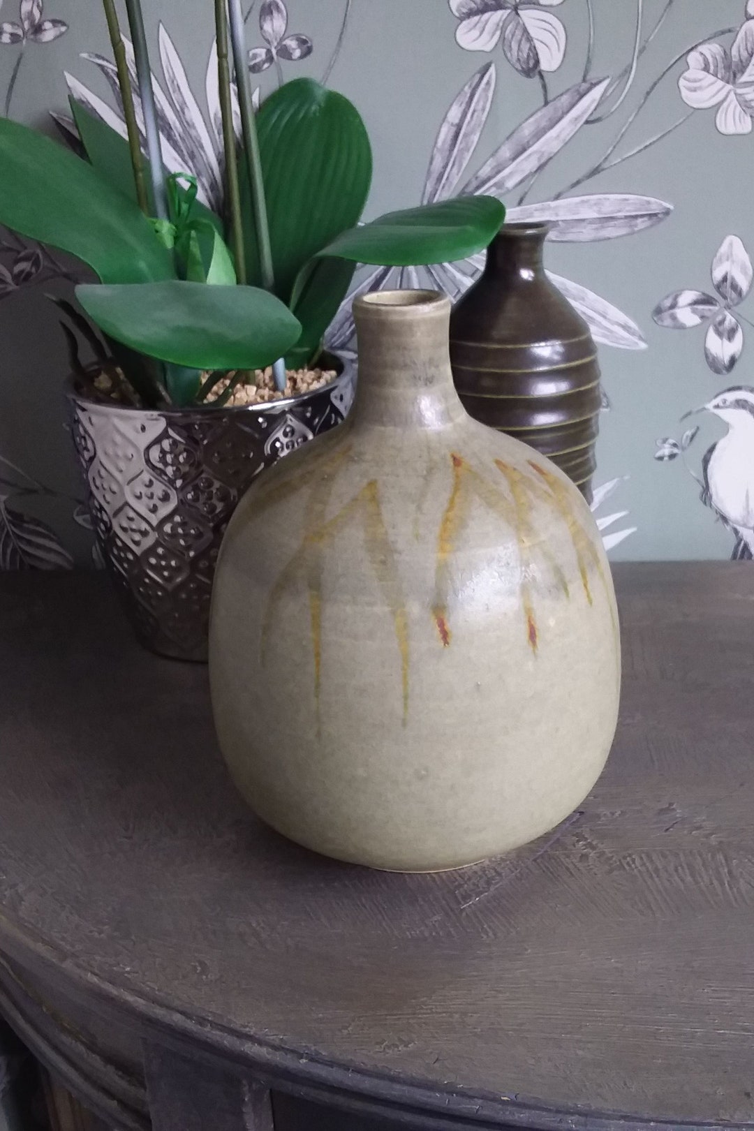 Studio Pottery Vase Vera Tollow - Etsy