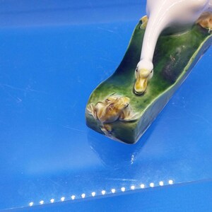 Vintage Majolica Chinese Goose and Frog Chopstick Rest - Etsy